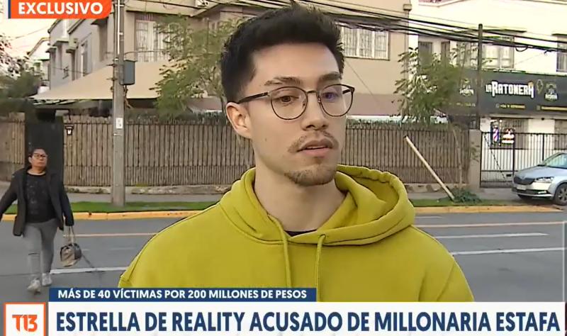 Defensa de Cristóbal Romero tras ser acusado de millonaria estafa | 13.cl